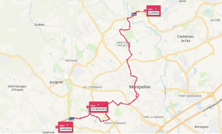 Tout savoir sur la Ligne 5 de Tramway à Montpellier – Le Guide Montpellier